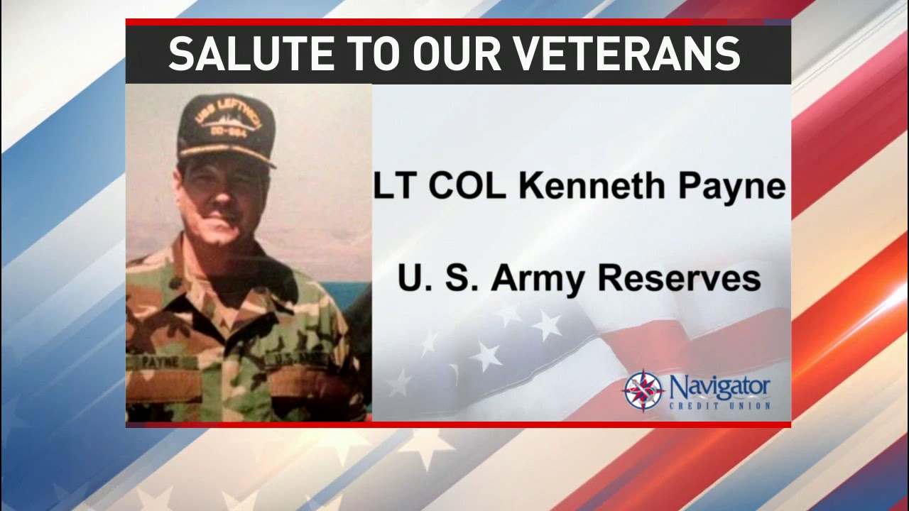 Salute to our veterans: Lieutenant Colonel Kenneth Payne - NBC 15 WPMI ...