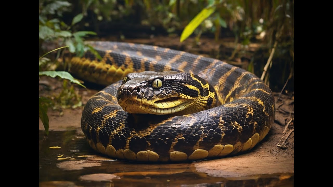 Massive Green Anaconda in the Amazon Rain forest / Ai 😈 😎🔥~ - YouTube