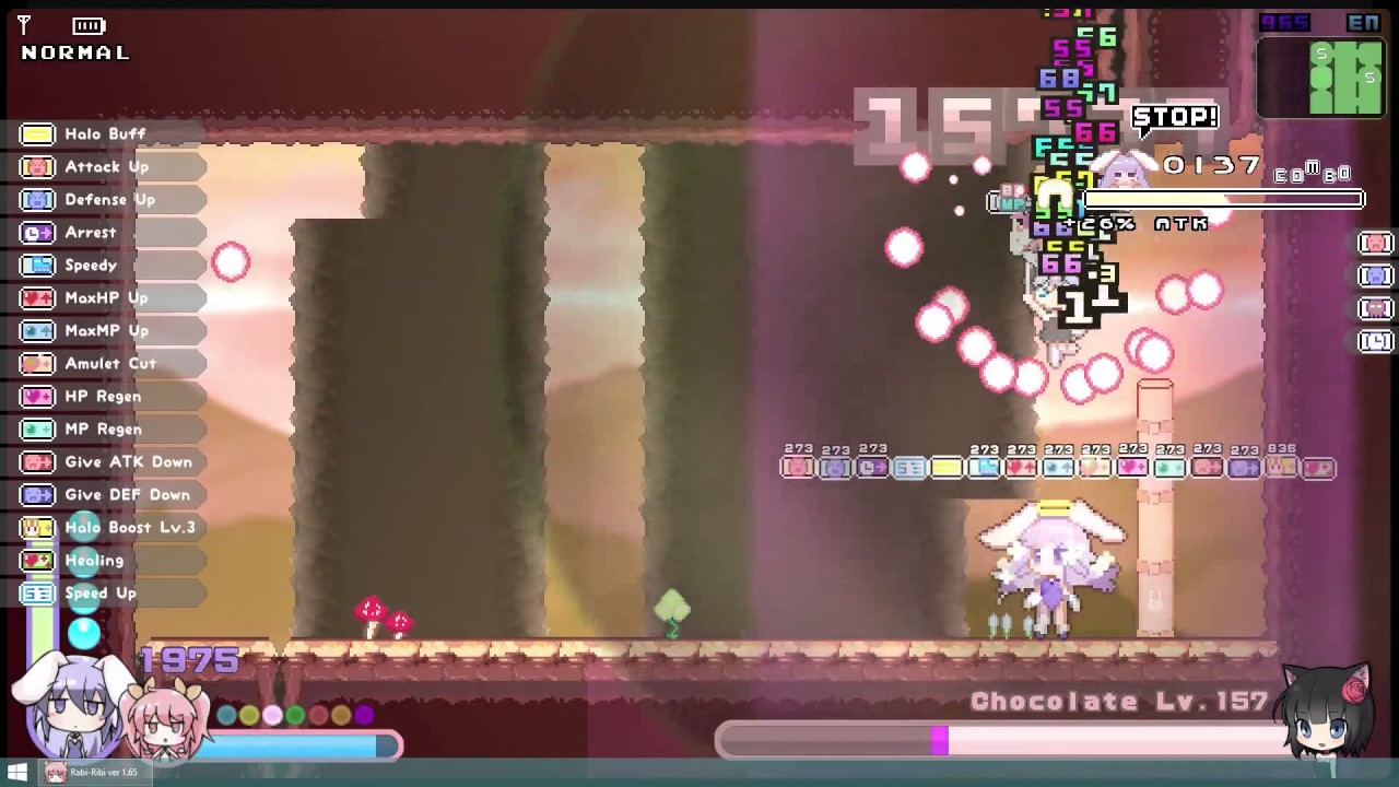 Rabi-Ribi: Chaos Boost VS Chocolate - YouTube