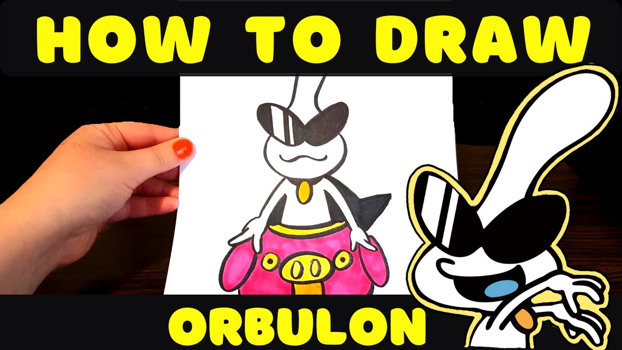Easy How to Draw - Orbulon (WarioWare) - YouTube