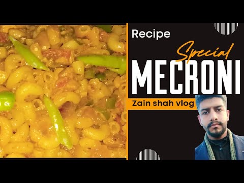 Homemade Mecroni recipe | jhat phat special mecroni | Zain shah vlog ...