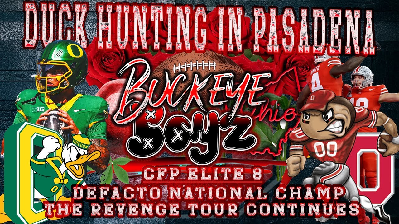 The Ohio St Buckeyes go Duck Hunting in Pasadena!!! - YouTube