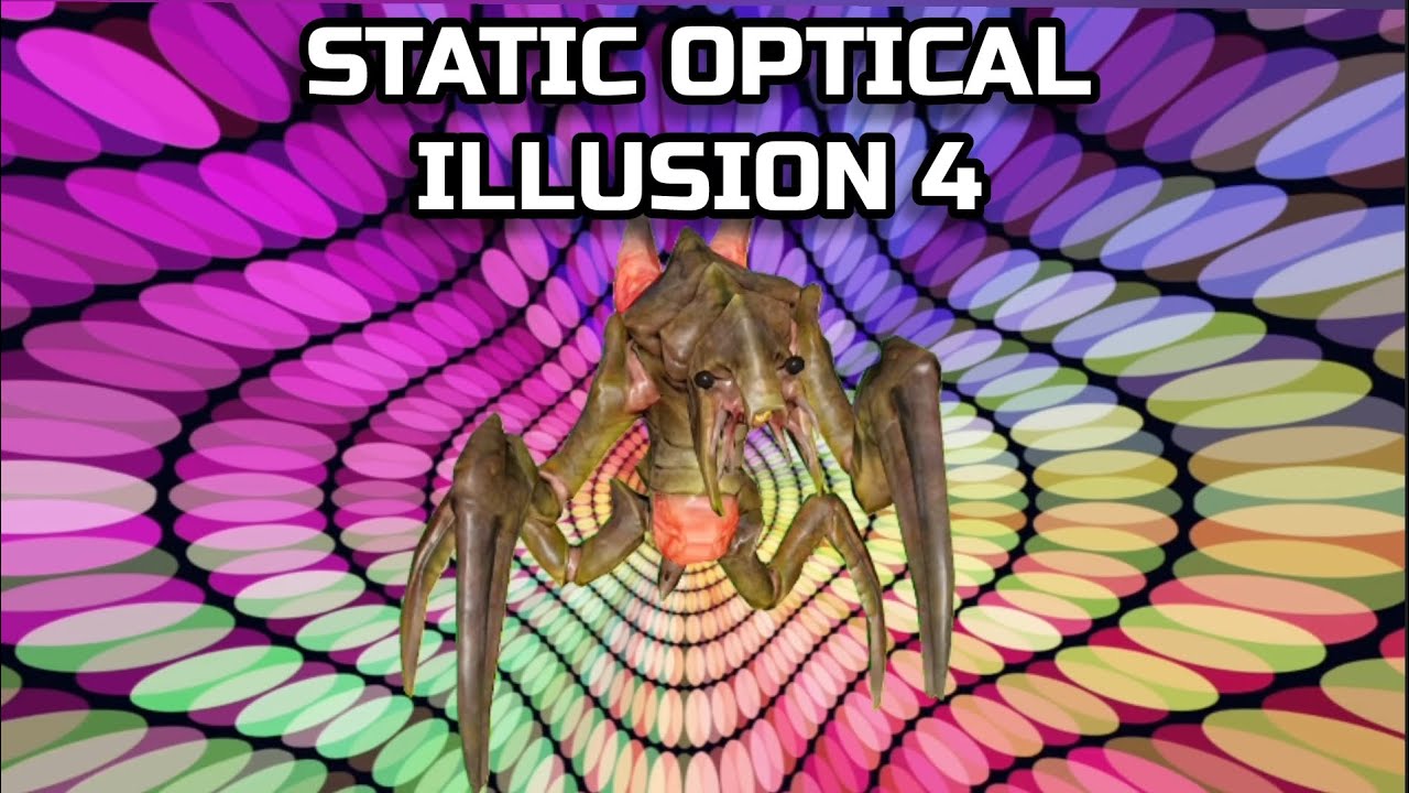 STATIC OPTICAL ILLUSION 4. OPTICAL EFFECT. - YouTube