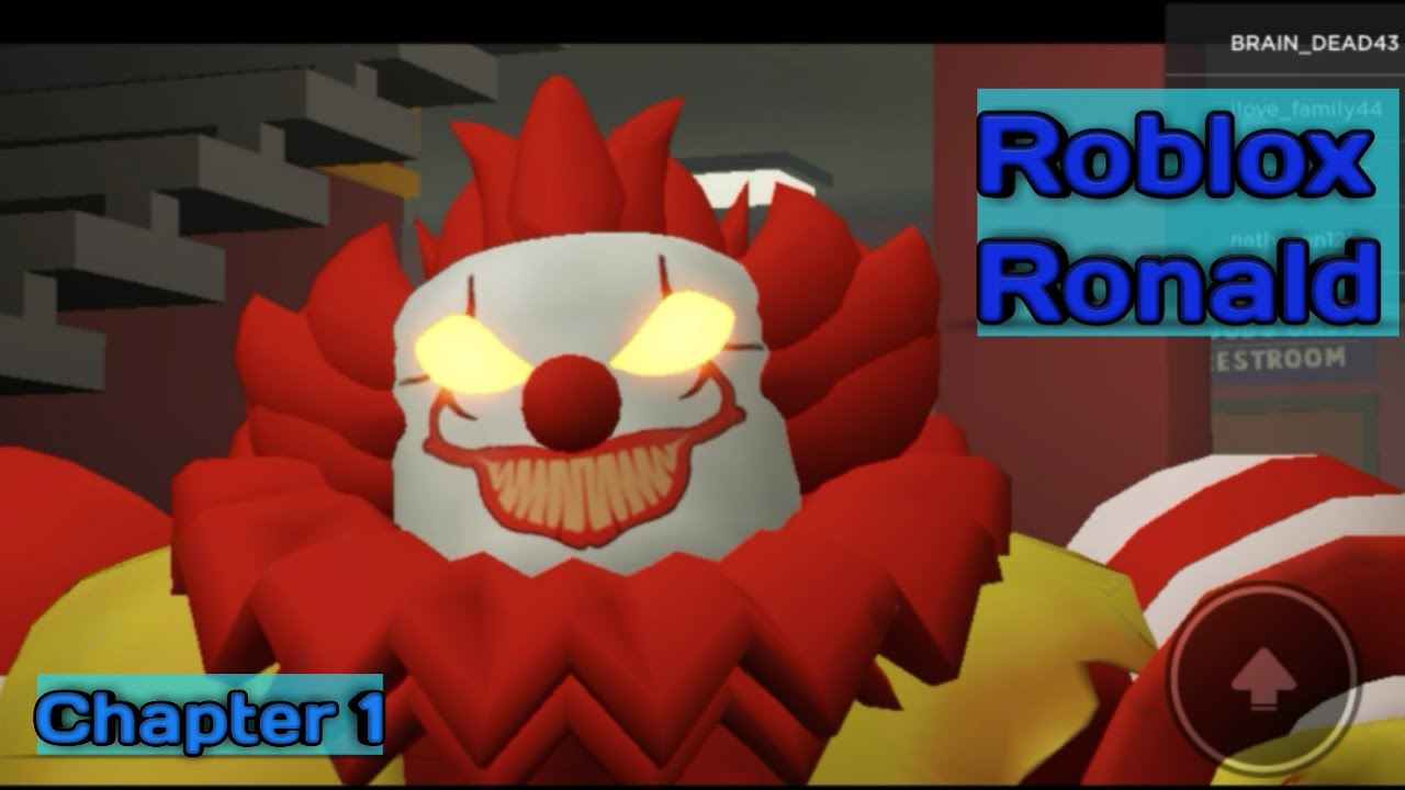 Roblox ronald chapter 1 - YouTube