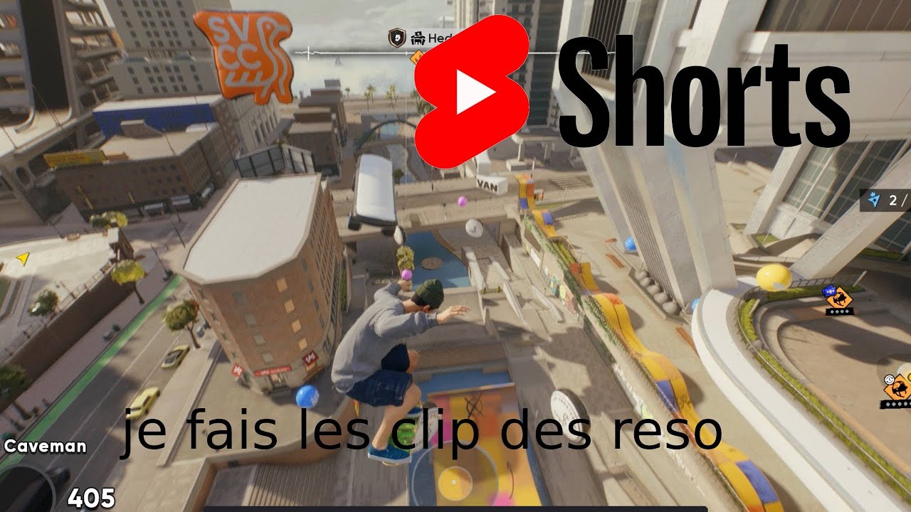 J'aissaile les clip de YT short sur skate 4 - YouTube