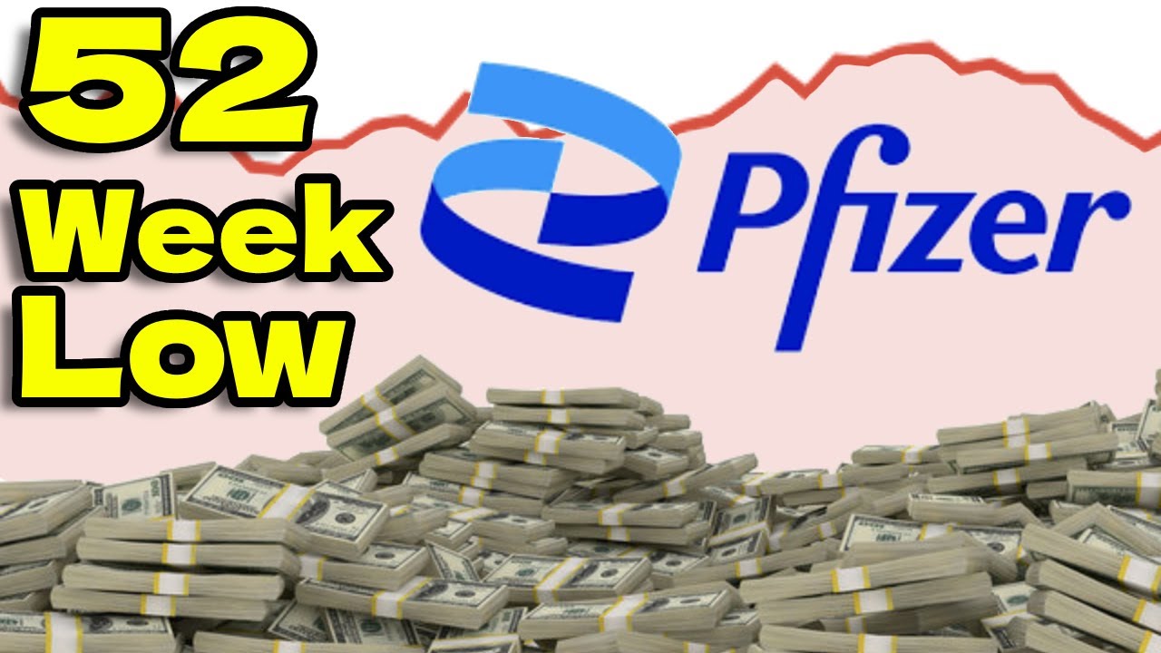 Pfizer is at a 52 Week Low! | Pfizer (PFE) Stock Analysis! | - YouTube