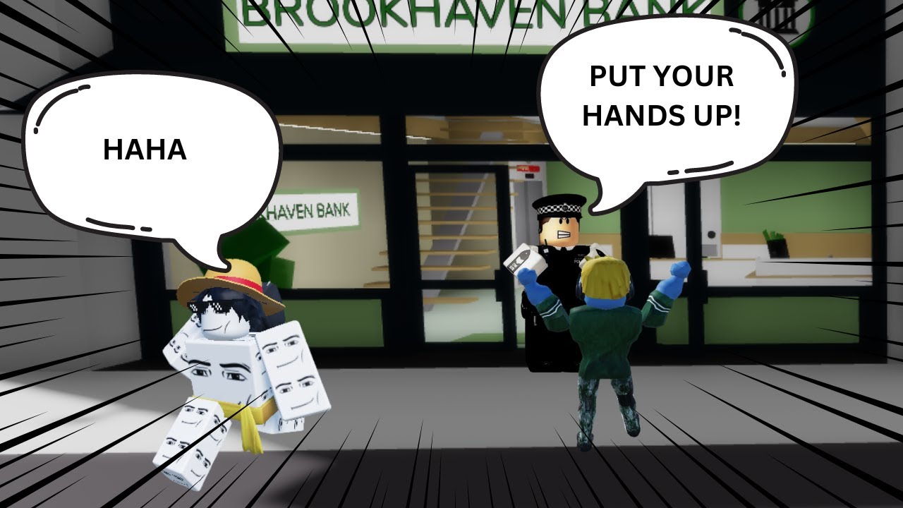 Roblox Brookhaven update (bank heist update) - YouTube