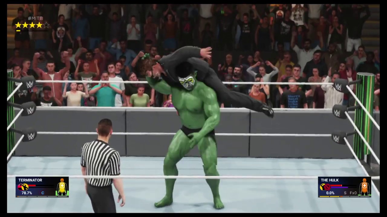 Terminator VS Hulk | Wrestling Match | WWE 2K19 - YouTube