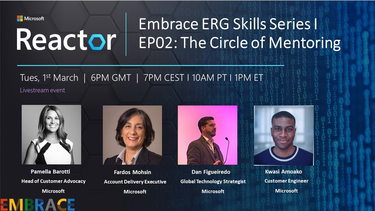 Embrace ERG Skills Series I EP02 The Circle of Mentoring - YouTube