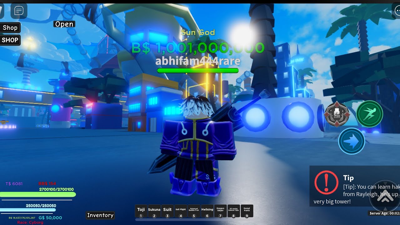 NEW UPDATE [ VEGAPUNK SUIT 🦾 ] in a one piece game roblox || AOPG - YouTube