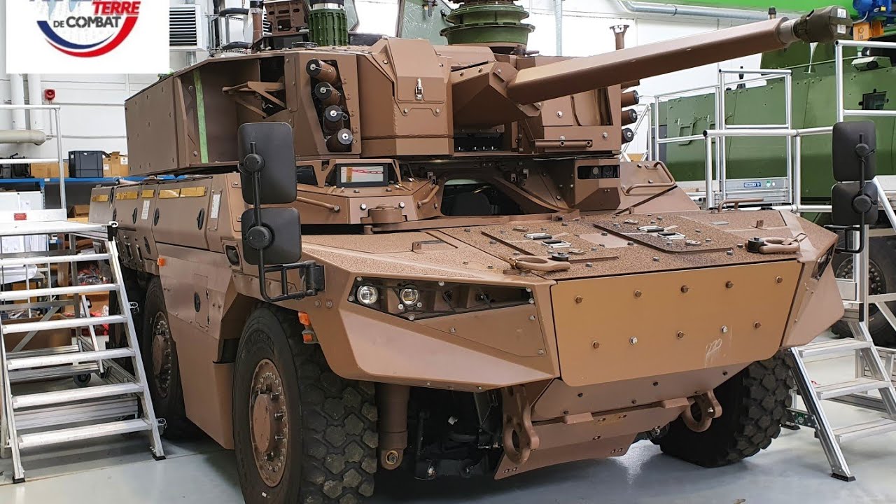 EBMR JAGUAR MADE IN FRANCE joint construction GME NEXTER KNDS ARQUUS ...