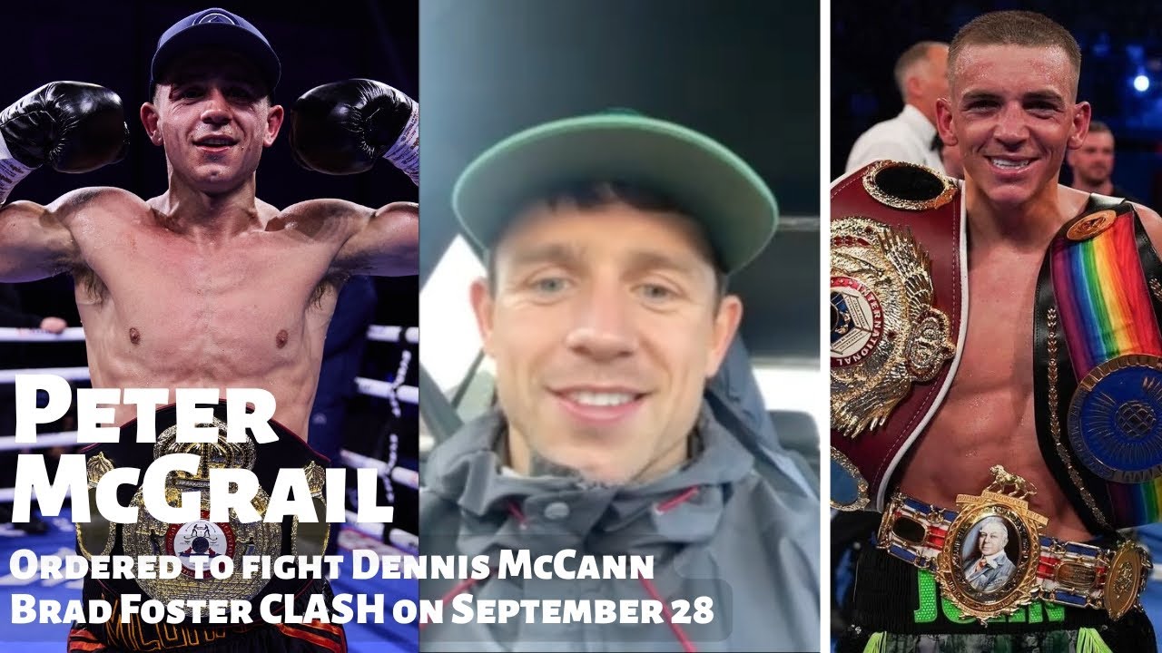 ME VS DENNIS MCCANN IS PERFECT - Peter McGrail talks ordered Dennis ...
