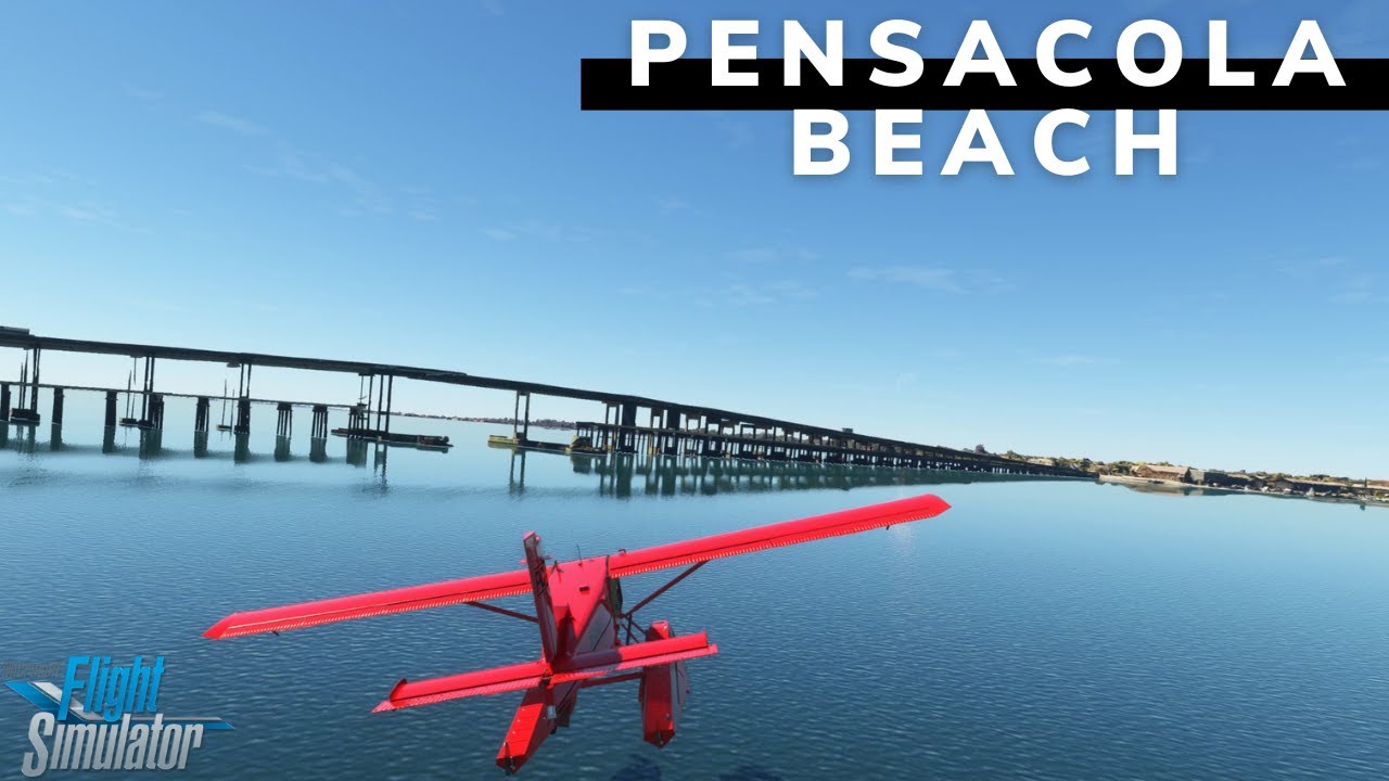 #FS2020 - Pensacola Beach (FL - USA) #mods - YouTube