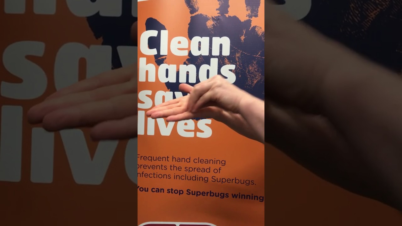 Alcohol Hand Rub Technique - YouTube