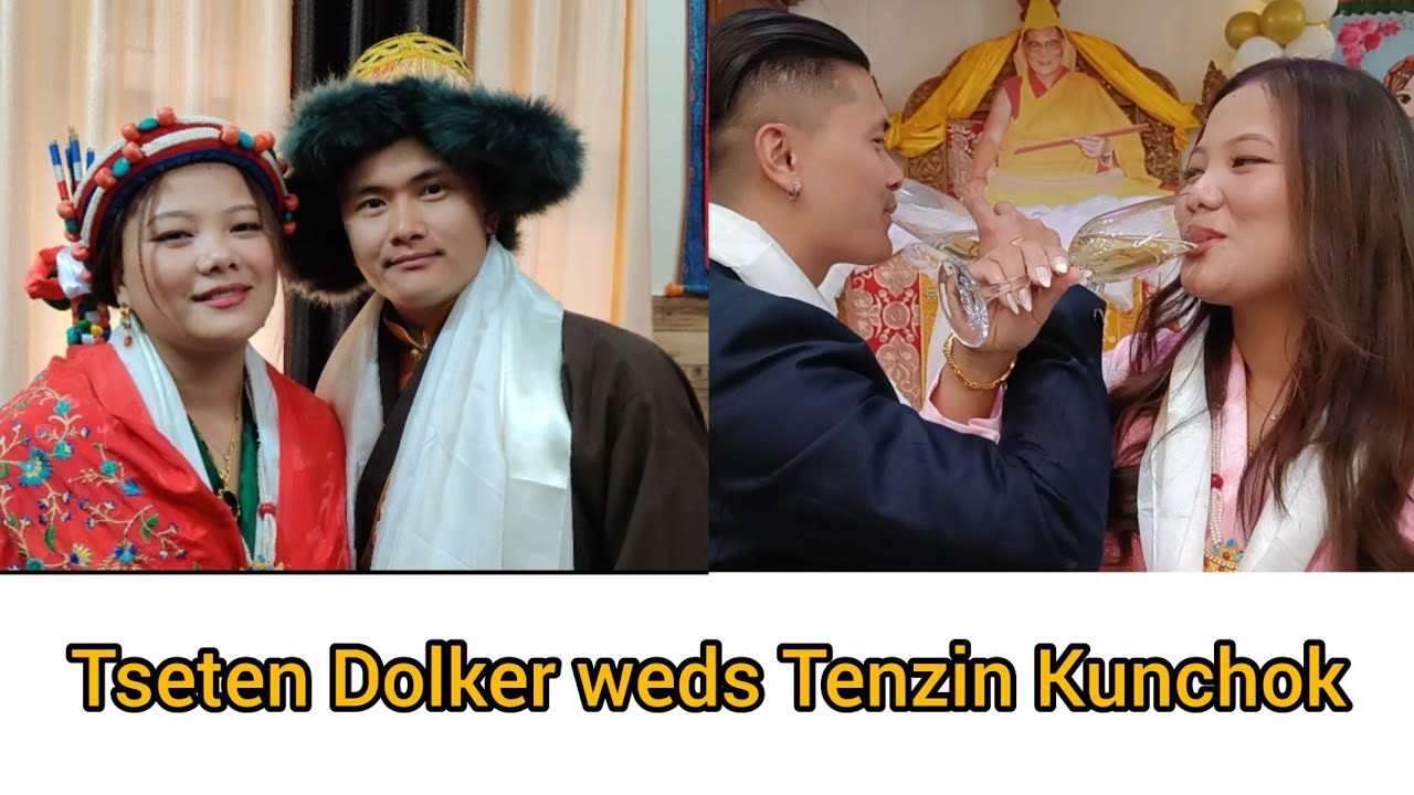 TSETEN WEDS KUNCHOK Wedding ceremony #tibetan #wedding #ceremony - YouTube