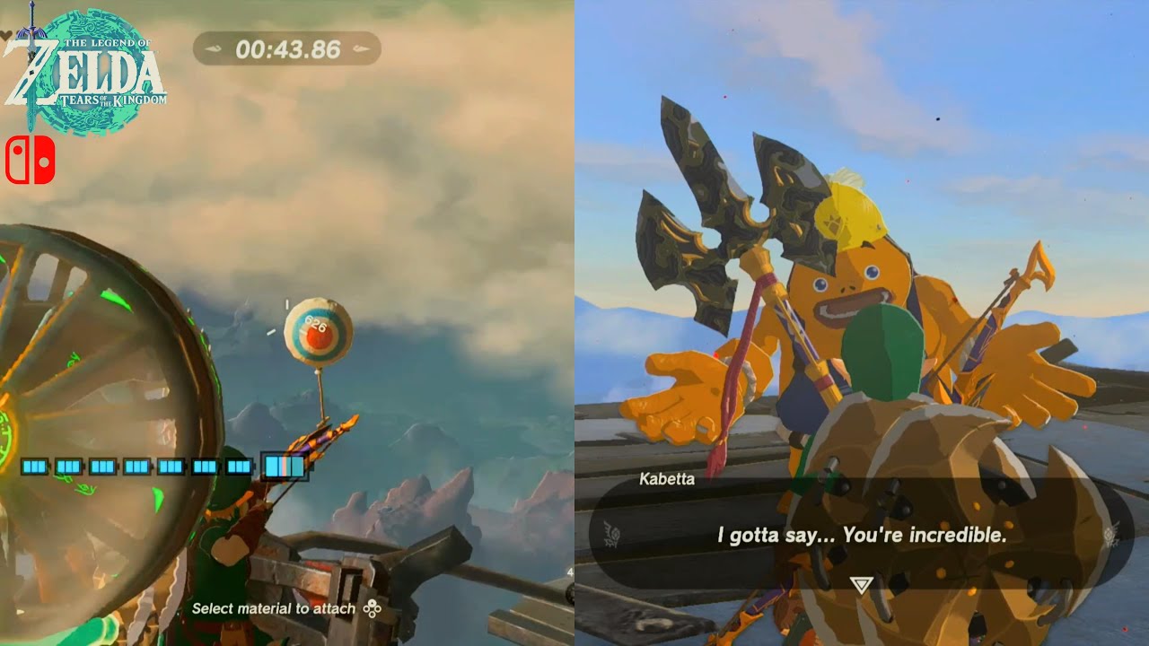 Legend of Zelda TOTK - Mine-Cart Land: Death Mountains & Quickshot ...