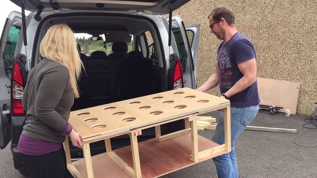Bootjump DIY berlingo, tepee, etc. Decided to have a go at making our ...