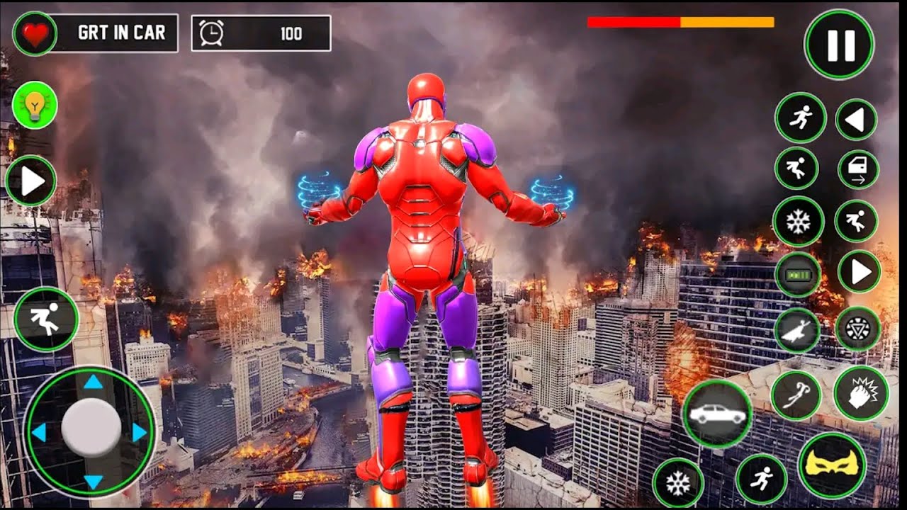 IRON ROPE HERO : VICE TOWN GAME ANDROID GAMEPLAY#iron - YouTube