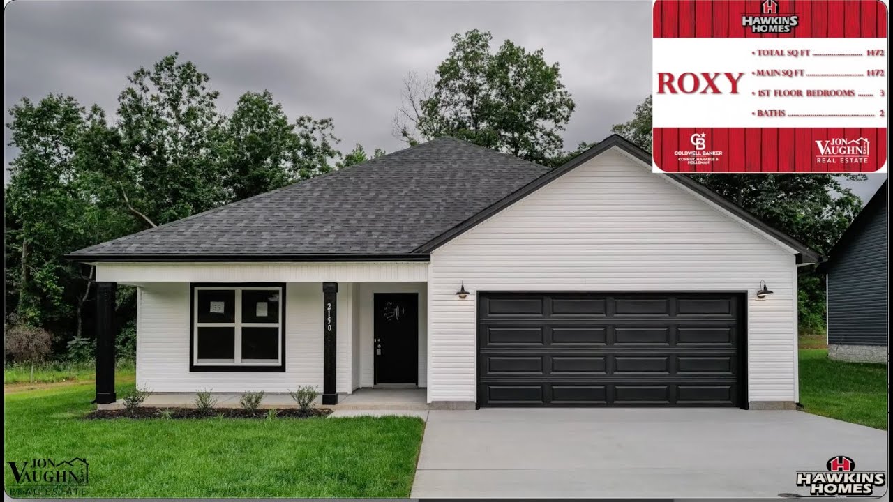 Roxy plan presented by Hawkins Homes LLC and he Jon Vaughn Team - YouTube