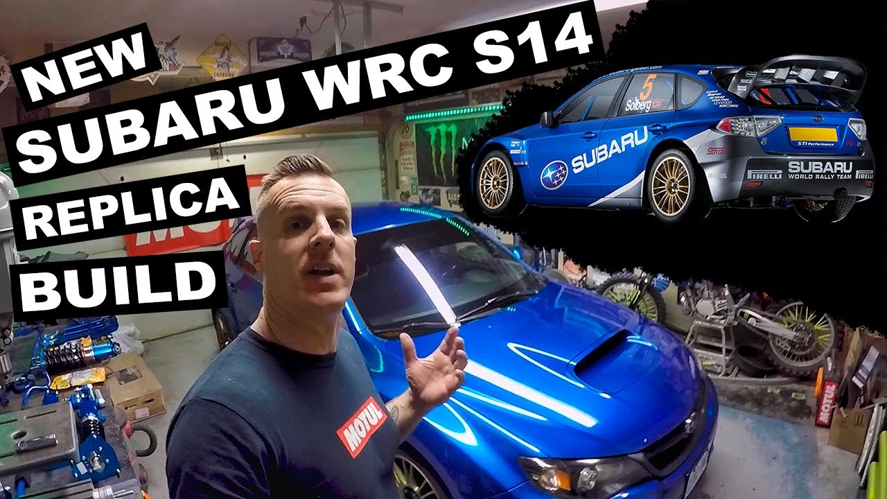 My New Subaru WRC S14 Replica Build! From Daily Driver to World Rally ...