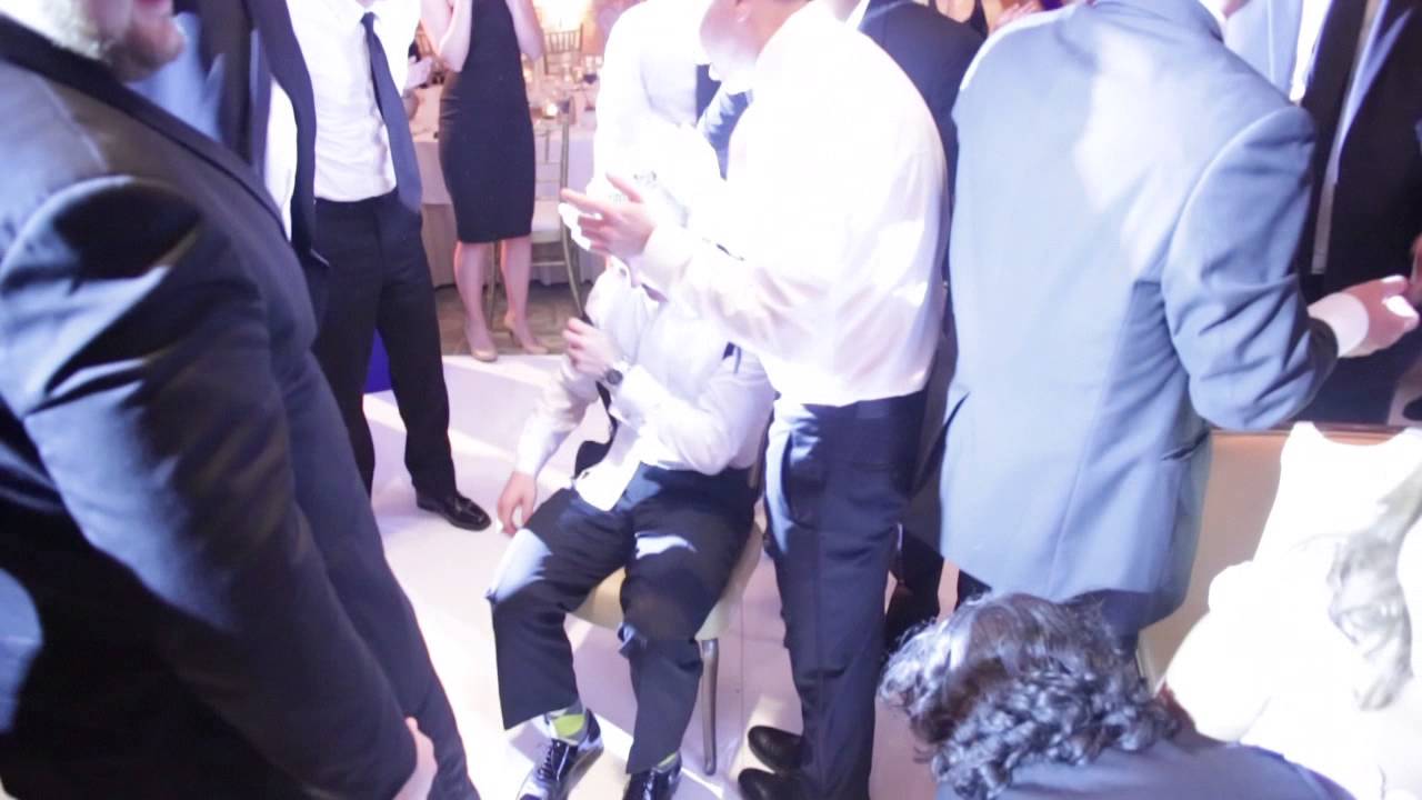 The Hora Dance - Brandon and Elizabeth Creager Wedding - YouTube