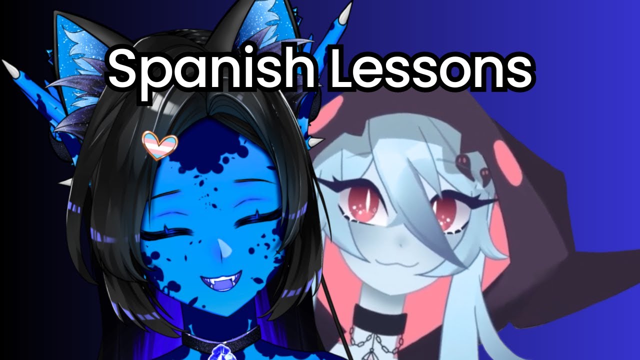 👻 [Clip] Dragon-Cat teaches adorable ghost some spanish FT.@Willowispur ...