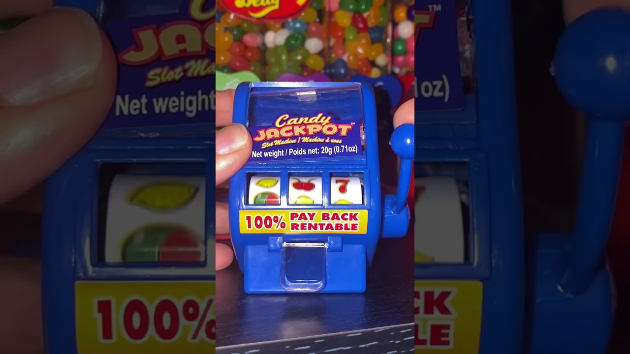 The Cutest Slot Machine 🎰 Jackpot Candy Dispenser #shorts #trending # ...