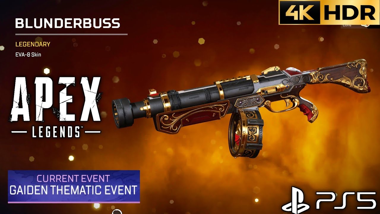 Blunderbuss EVA-8 Skin Apex Legends Gaiden Thematic Event Skins ...