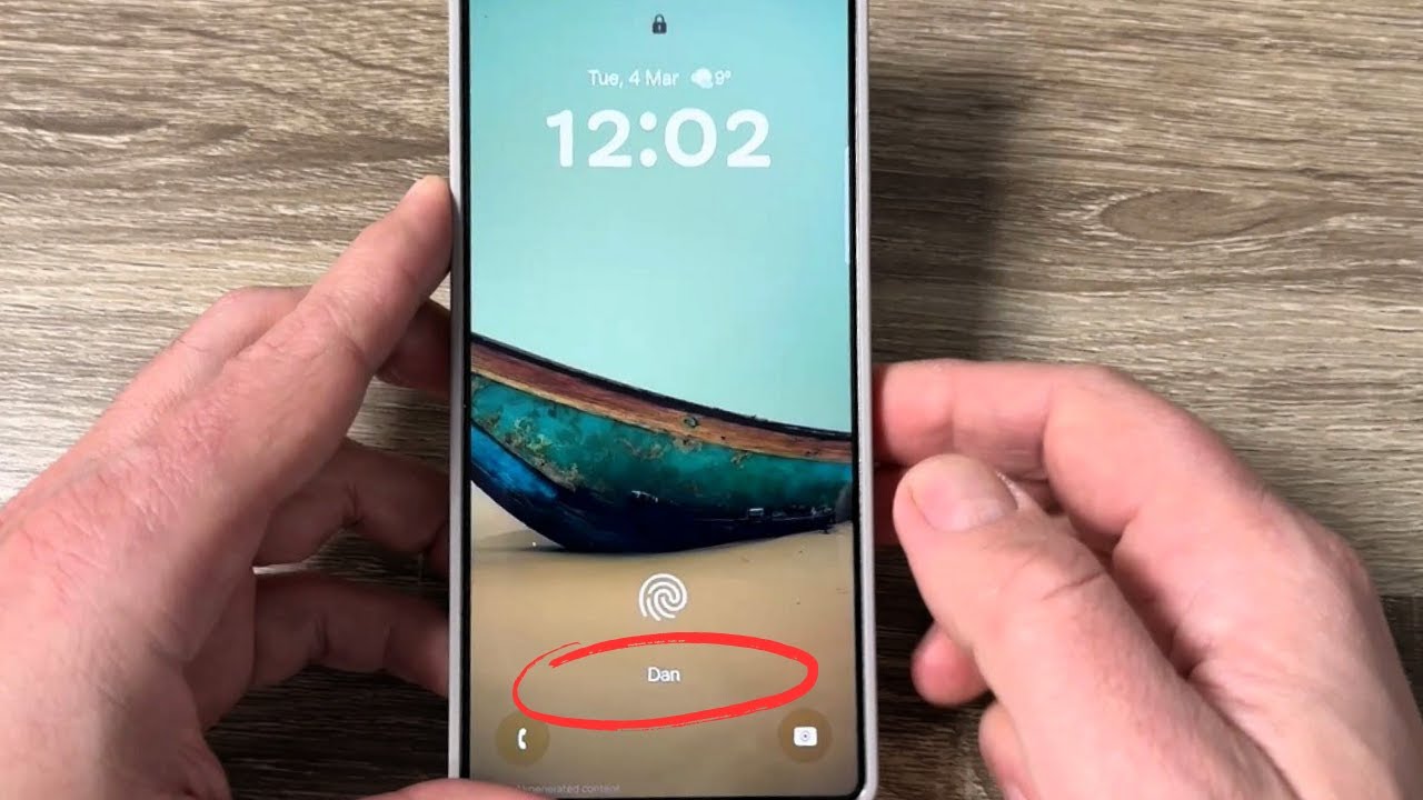 How to Add Name or Contact Info to Lock Screen on Samsung S25 Ultra ...