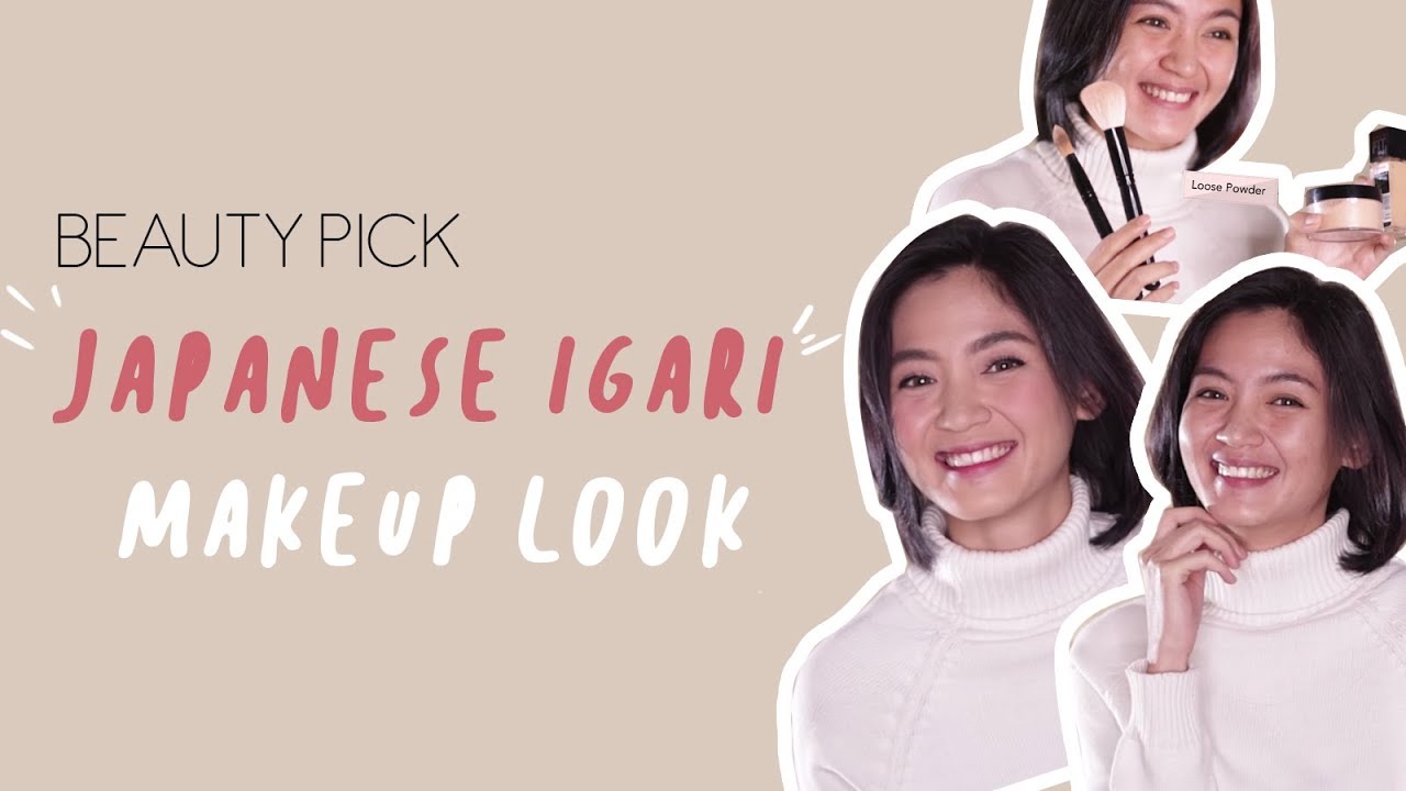 Beauty Pick: Japanese Igari Makeup Look - YouTube