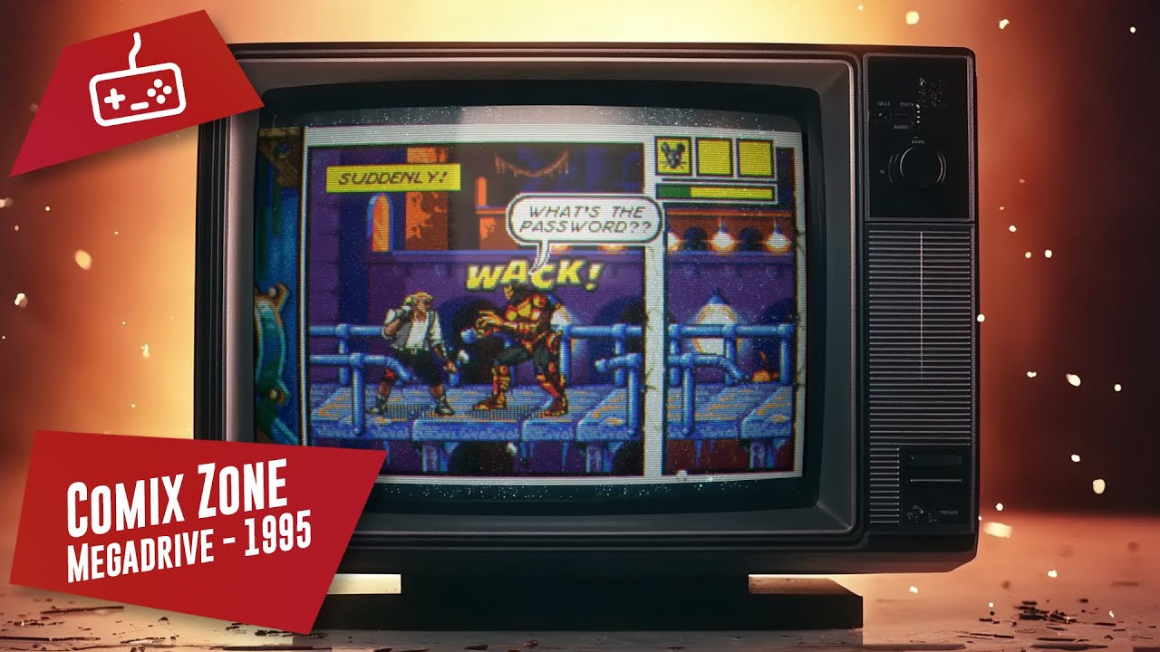 [Retro] Comix Zone (1995) - Sega Megadrive/Genesis - YouTube