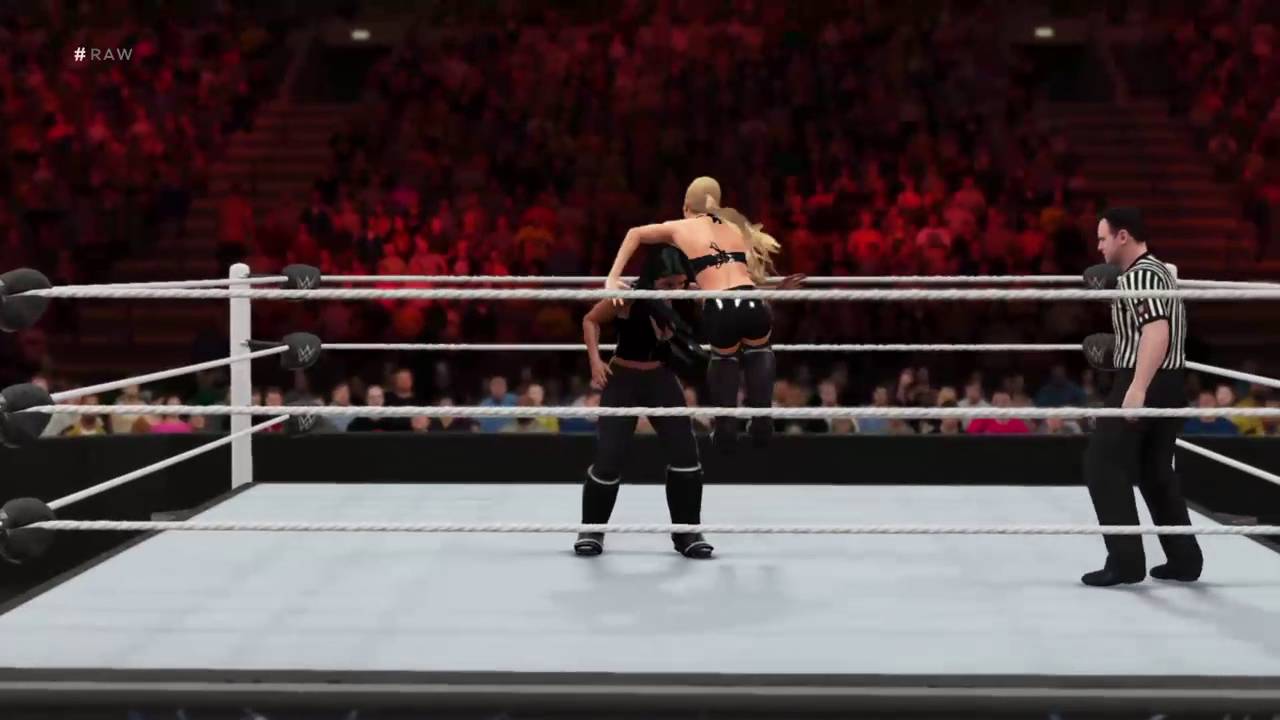 WWE 2K16 Raw Sable vs Jacqueline - YouTube