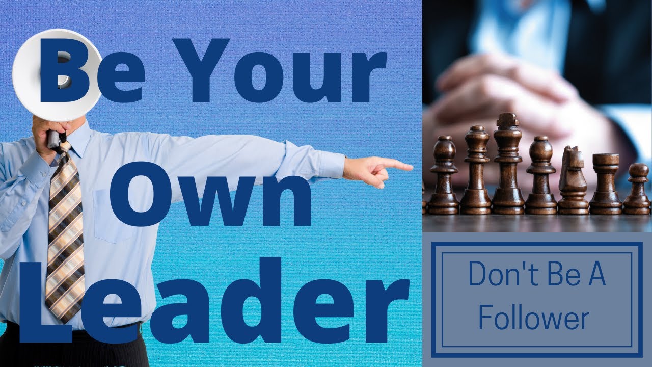 Don't Follow The Leader A Poem By Dwain Laing - YouTube