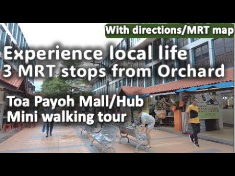 Local shops at Toa Payoh Mall / Hub. Mini walking tour + directions ...