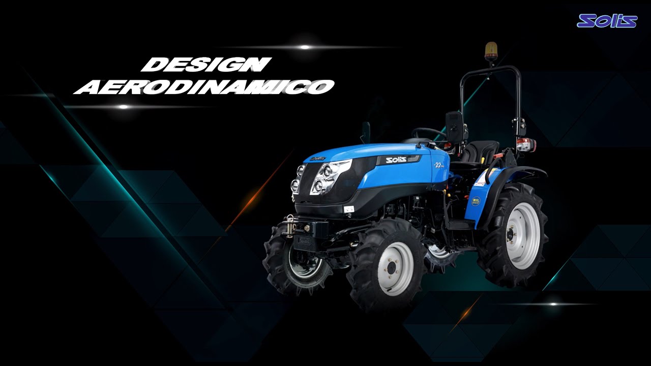 Nuovo Trattorino Solis S22 - YouTube