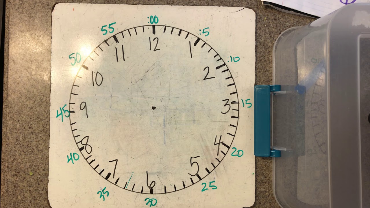 Telling Time To The Nearest Minute YouTube Telling Time To The Nearest Minute YouTube
