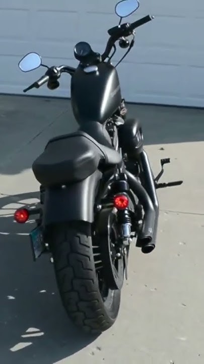 Iron 883, Vance and Hines Short Shots - YouTube