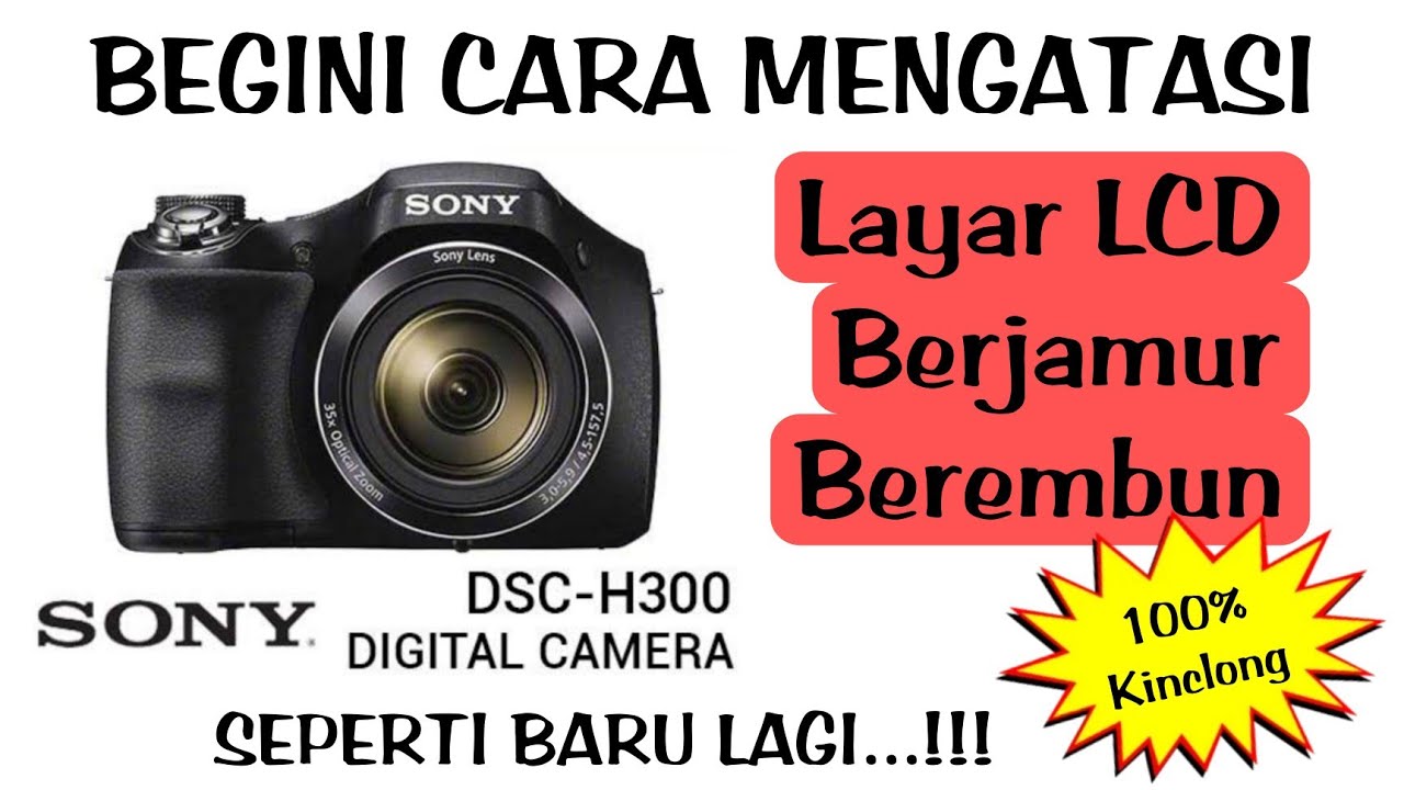 Cara Mudah Bersihkan Layar LCD Kamera Berjamur dan Berembun - YouTube