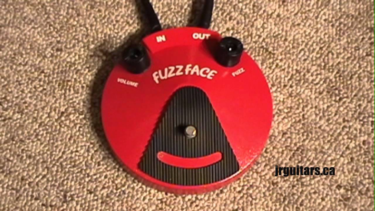 Dunlop Fuzz Face Demo - YouTube