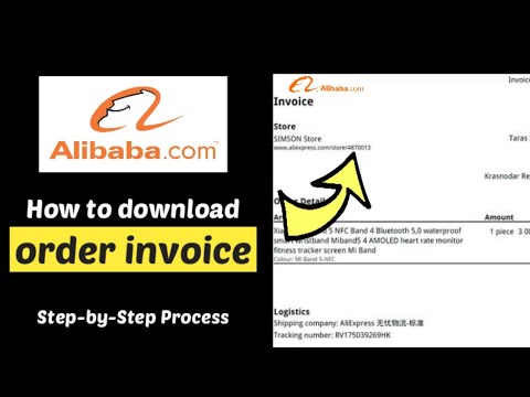 Download alibaba order purchase invoice PDF | Alibaba Order Statement ...