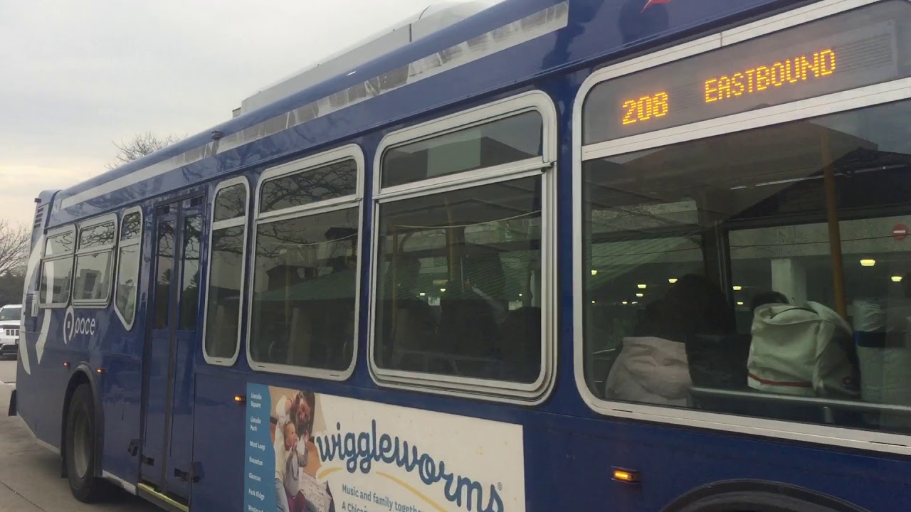 Pace Suburban Bus 2012-2018 Eldorado National Axess BRT 6438 on Rt 208 ...