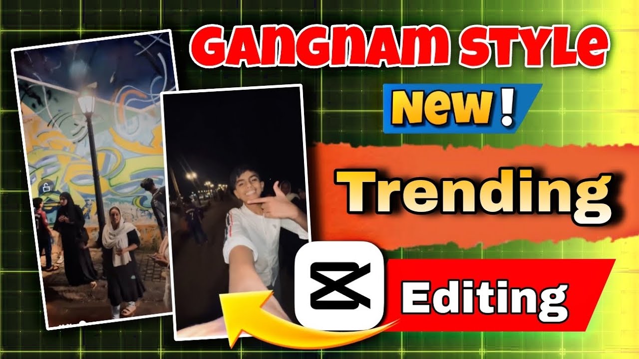 gangnam style song reels editing tutorial | Gangnam slow motion Editing ...