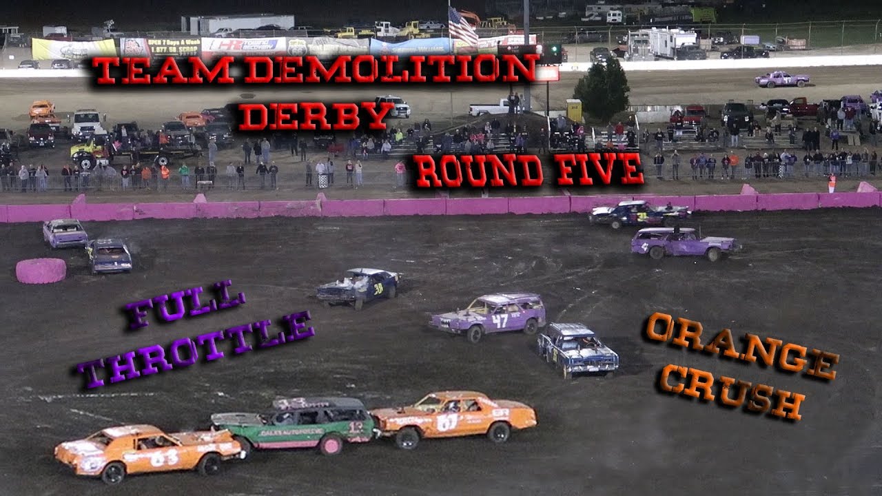 Team Demolition Derby 2018: Round 5 - YouTube