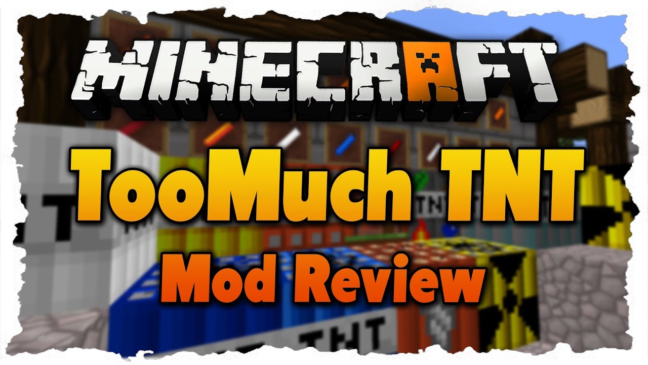 Minecraft Too Much Tnt Mod Review 36 Neue Tnt Arten Dynamit Hdgerman Youtube