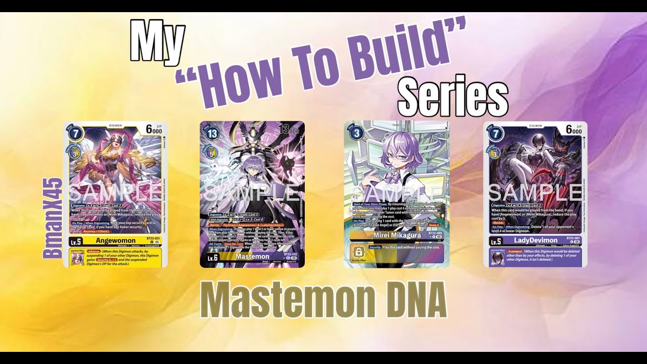 Digimon TCG: How to Build Series - Mastemon DNA - YouTube
