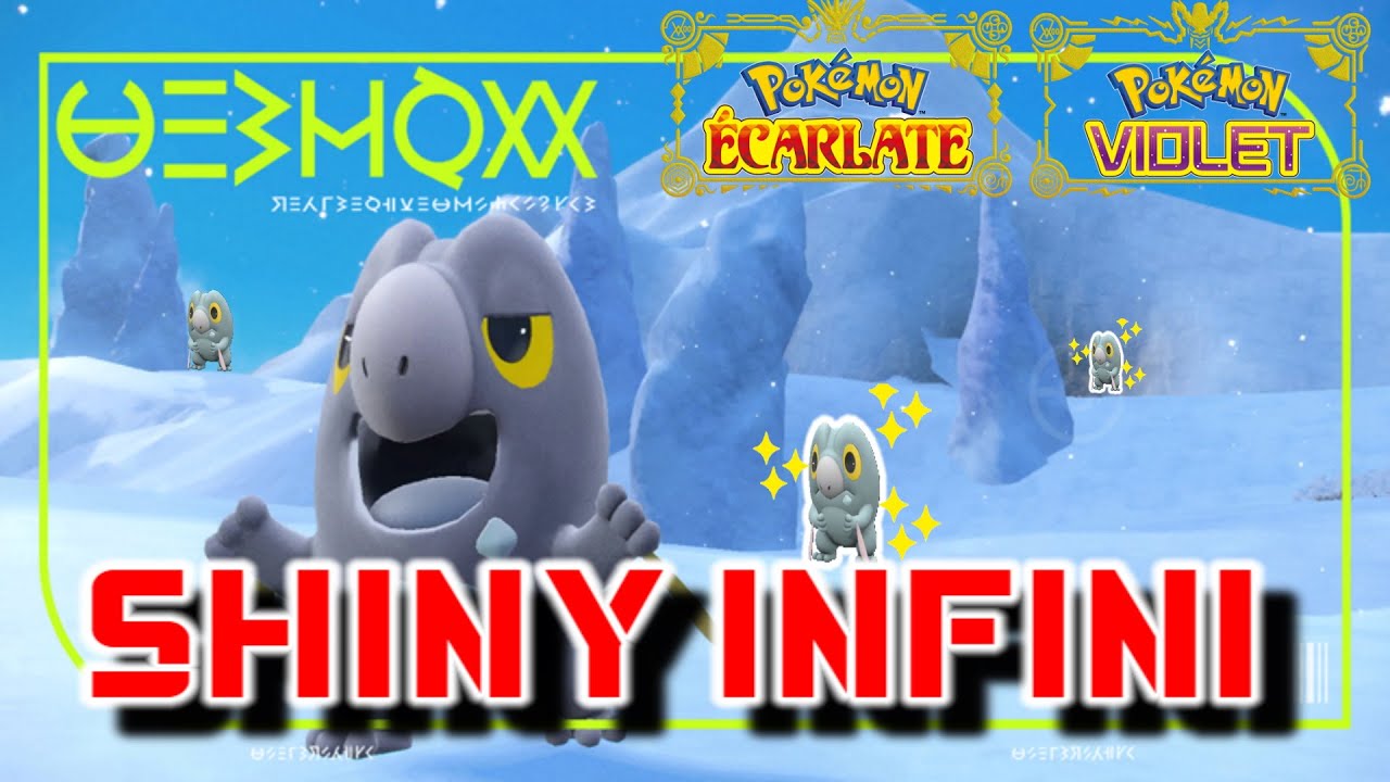 COMMENT avoir FRIGIDO SHINY FACILEMENT dans POKEMON ECARLATE/VIOLET ...