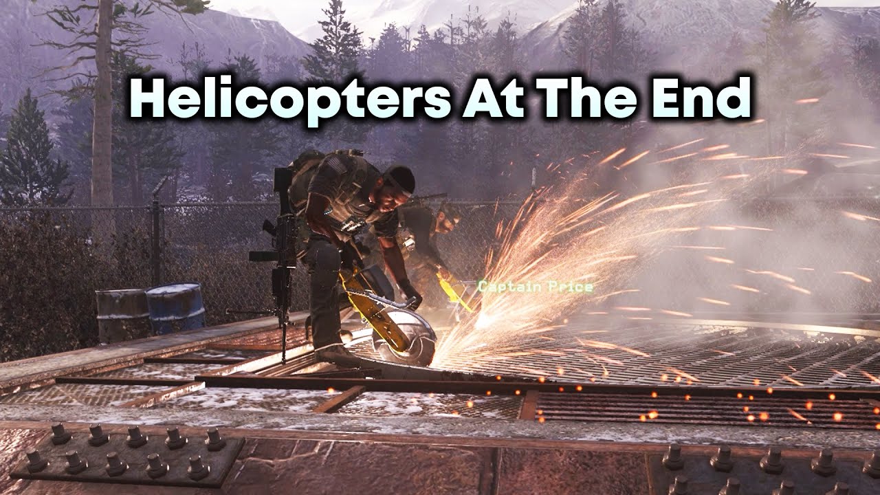 Stay here until these helicopters come! | CoD 4: MW - YouTube