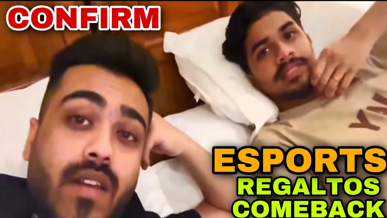 REGALTOS ANNOUNCED COMEBACK IN ESPORTS 💥 - YouTube