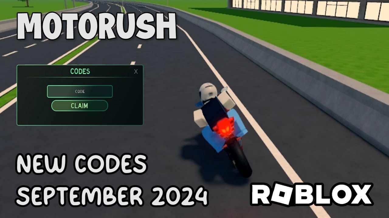 Roblox MotoRush New Codes September 2024 - YouTube