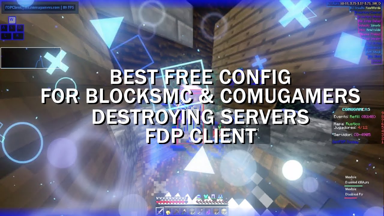 BEST FREE CONFIG FOR FDP CLIENT | DISABLER MOVEMENT VERUS | BYPASS ...